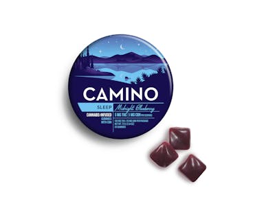 Buy Camino Midnight Blueberry Gummies 100mg Online - Strain Stars ...