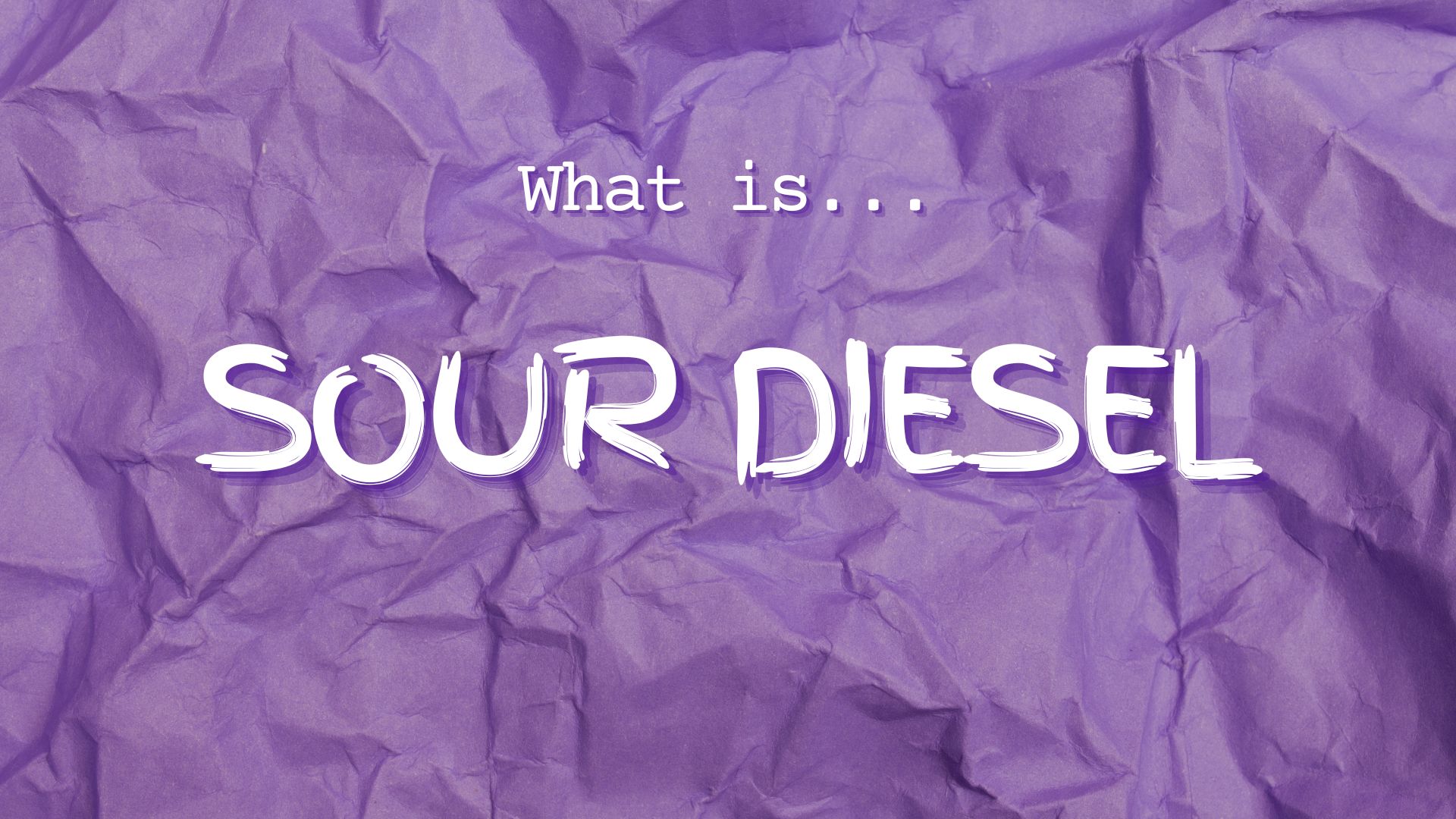 What is Sour Diesel? - Strain Stars Cannabis Dispensary on Long Island